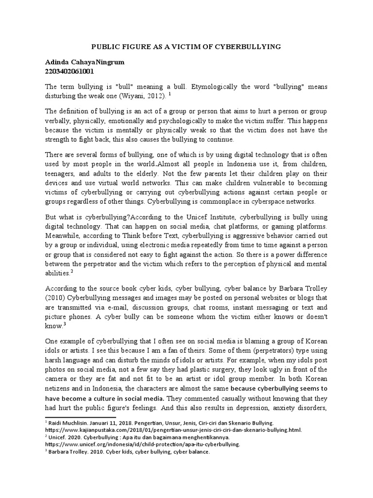 CYBERBULLYING | PDF | Cyberbullying | Bullying