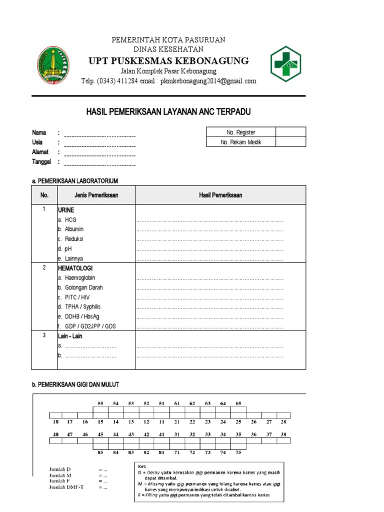 Anc Terpadu Format | PDF