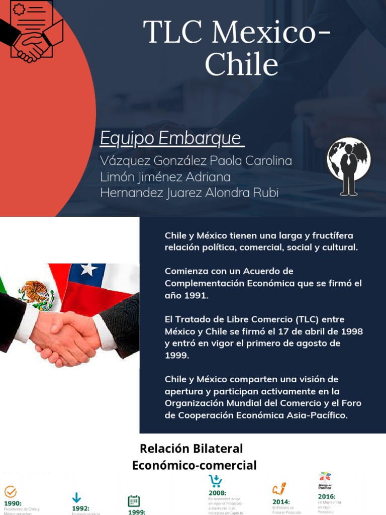TLC Mexico - Chile | PDF | Tratado de Libre Comercio Norteamericano | Chile