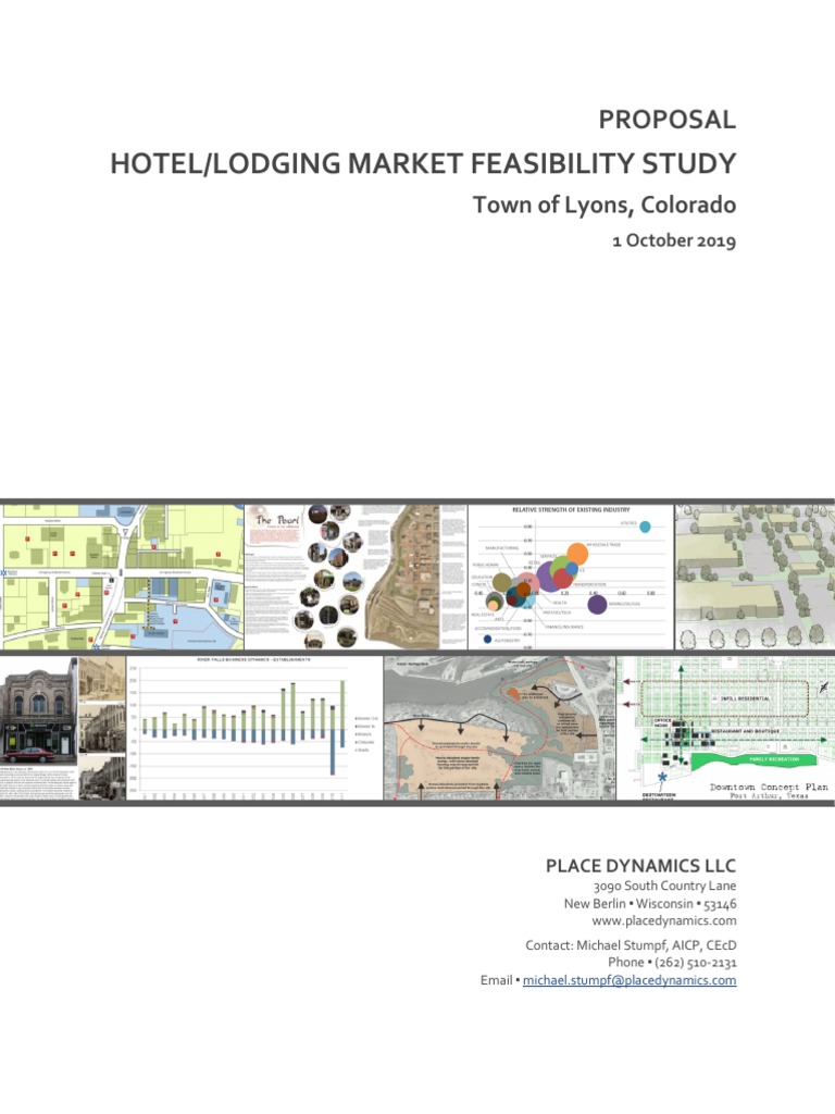 Hotel/Lodging Market Feasibility Study: Proposal | PDF