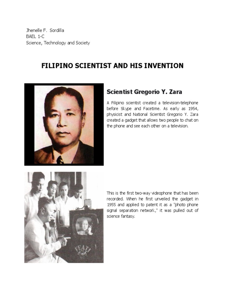 Filipino Scientist | PDF