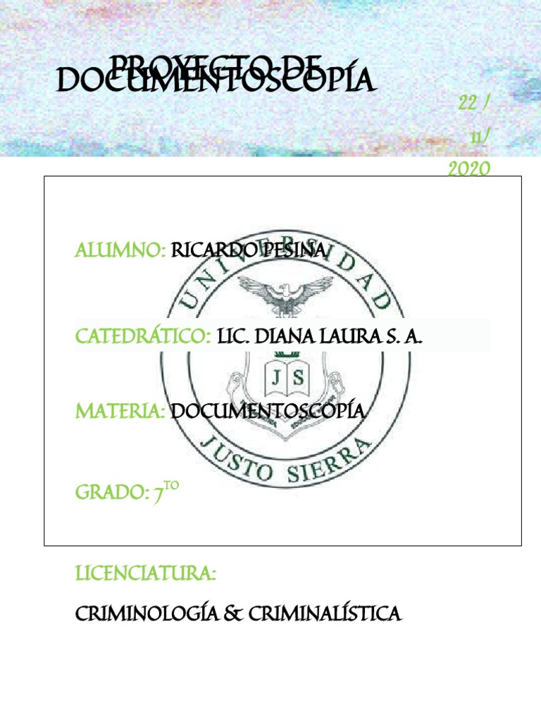 BILLETES DOCUMENTOSCOPIA | PDF