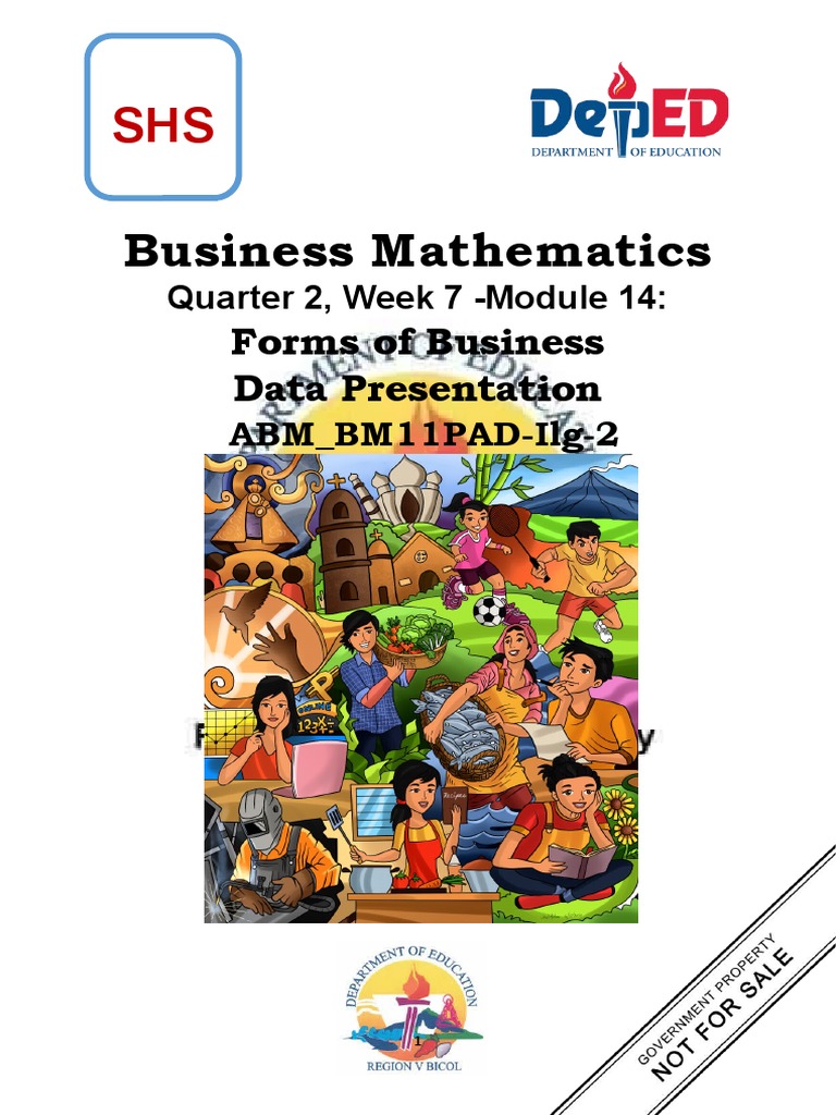 Business Mathematics: Forms of Business Data Presentation | PDF | Chart ...