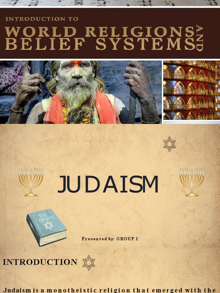 Judaism Report 1 | PDF