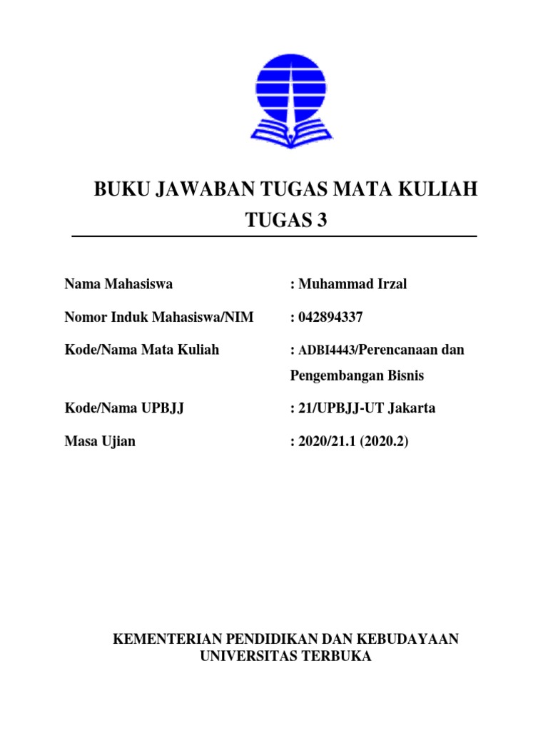 ADBI4443 Perencanaan Dan Pengembangan Bisnis | PDF ADBI4443 Perencanaan Dan Pengembangan Bisnis | PDF