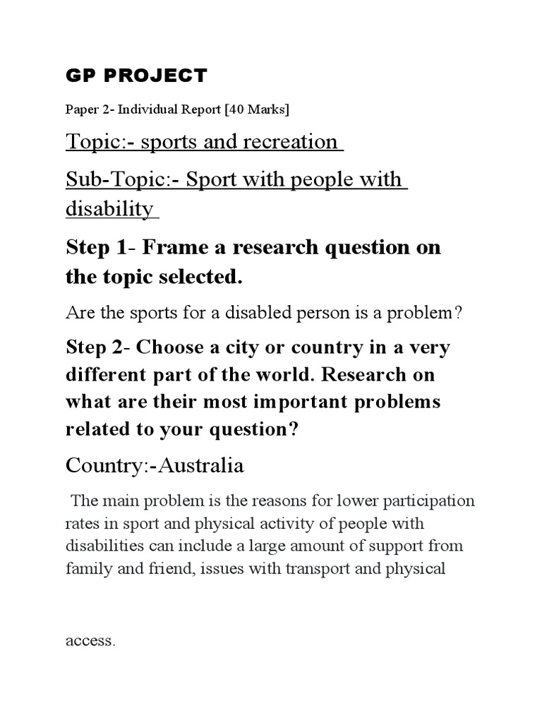 GP Word Document | PDF