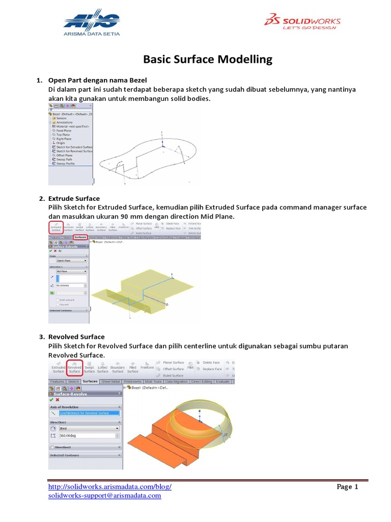 Tutorial Surface Pdf