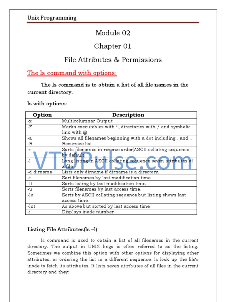 Unix Module 02-18CS56 | PDF | Command Line Interface | Shell (Computing) Unix Module 02-18CS56 | PDF | Command Line Interface | Shell (Computing)
