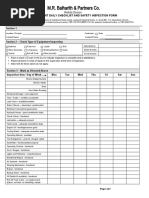 Telehandler Updated Daily Inspection Checklist | PDF