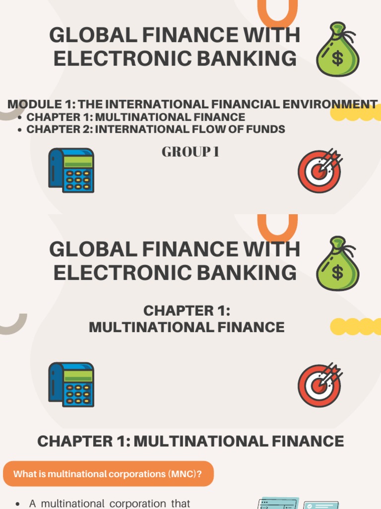 Global Finance With Electronic Banking | PDF | International Business ...