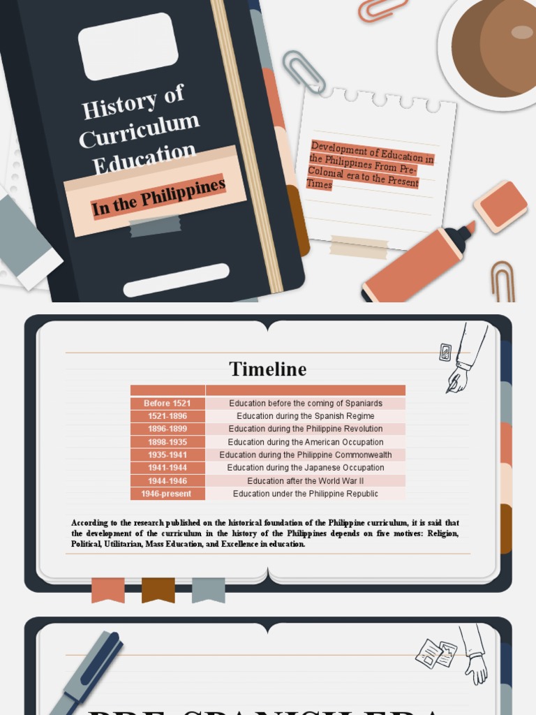 History of Educational Curriculum in The Philippines | PDF | Curriculum ...