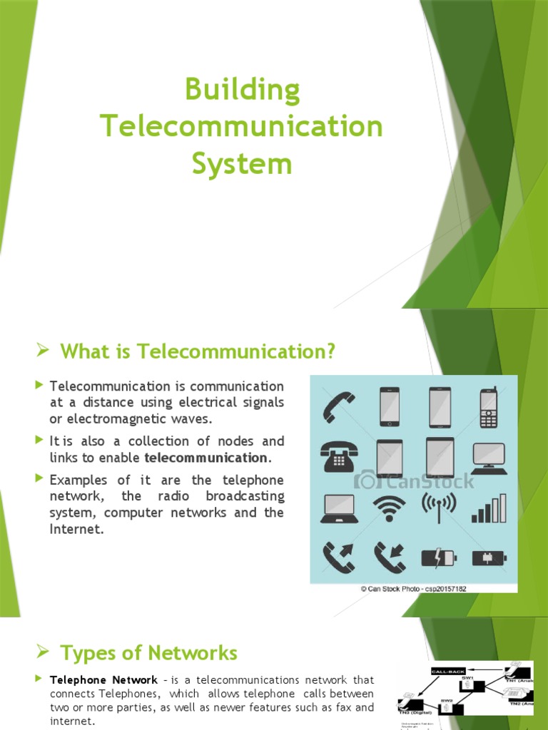 Building Telecommunication System | PDF