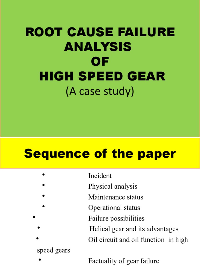 Gear Failure | PDF | Gear | Mechanical Engineering