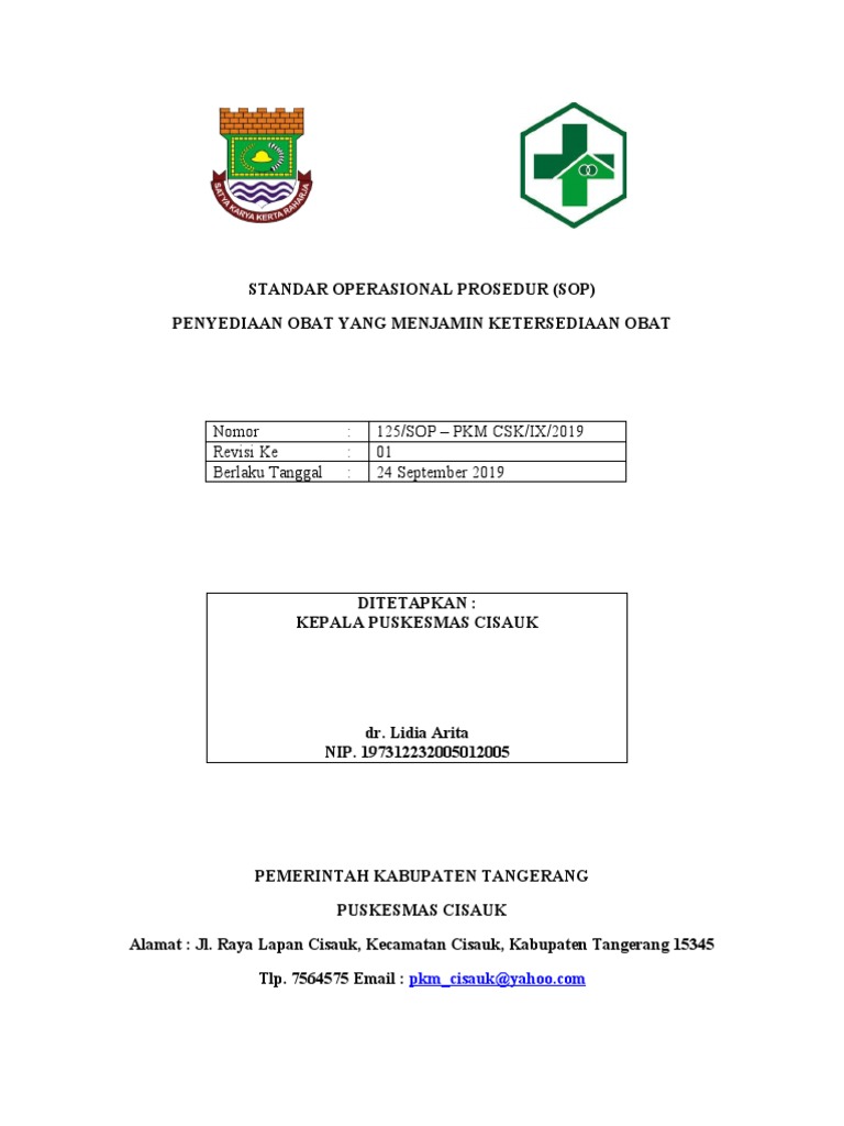 Cover Sop | PDF