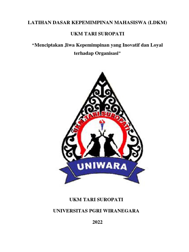 LPJ LDKM Ukm Tari 2022 | PDF