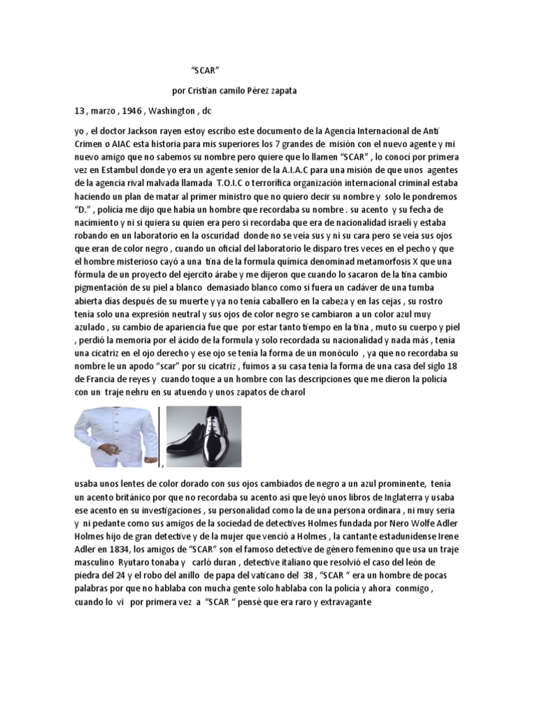 SCAR | PDF | Historia