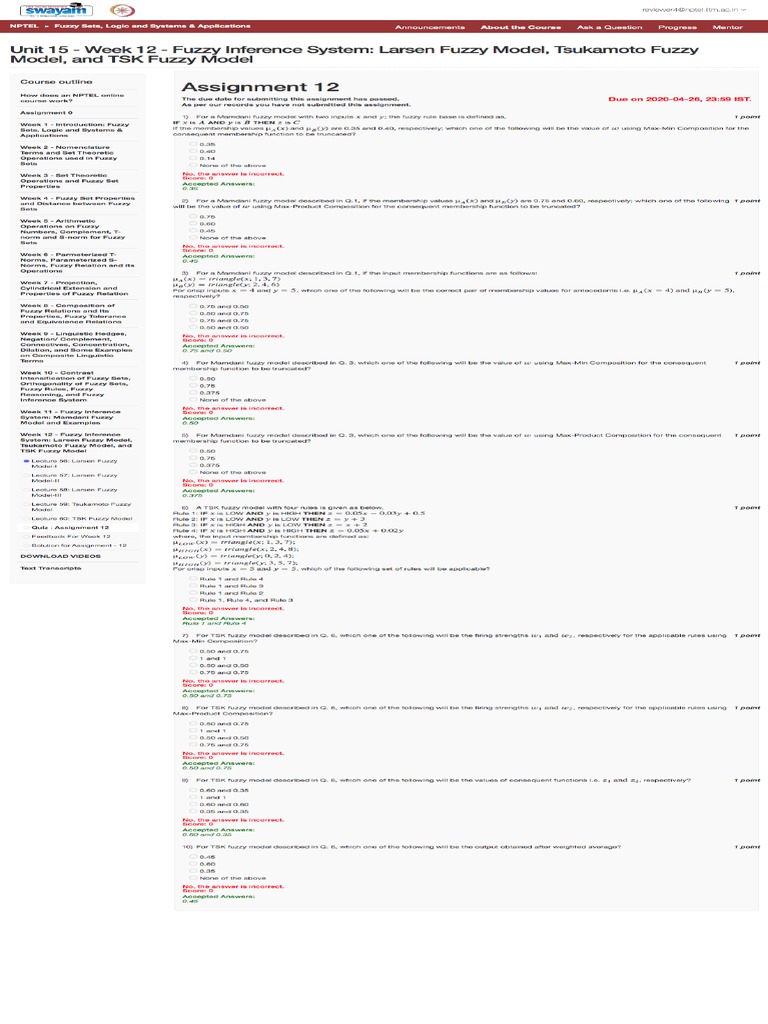 Noc20 Ee03 Assigment 13 | PDF
