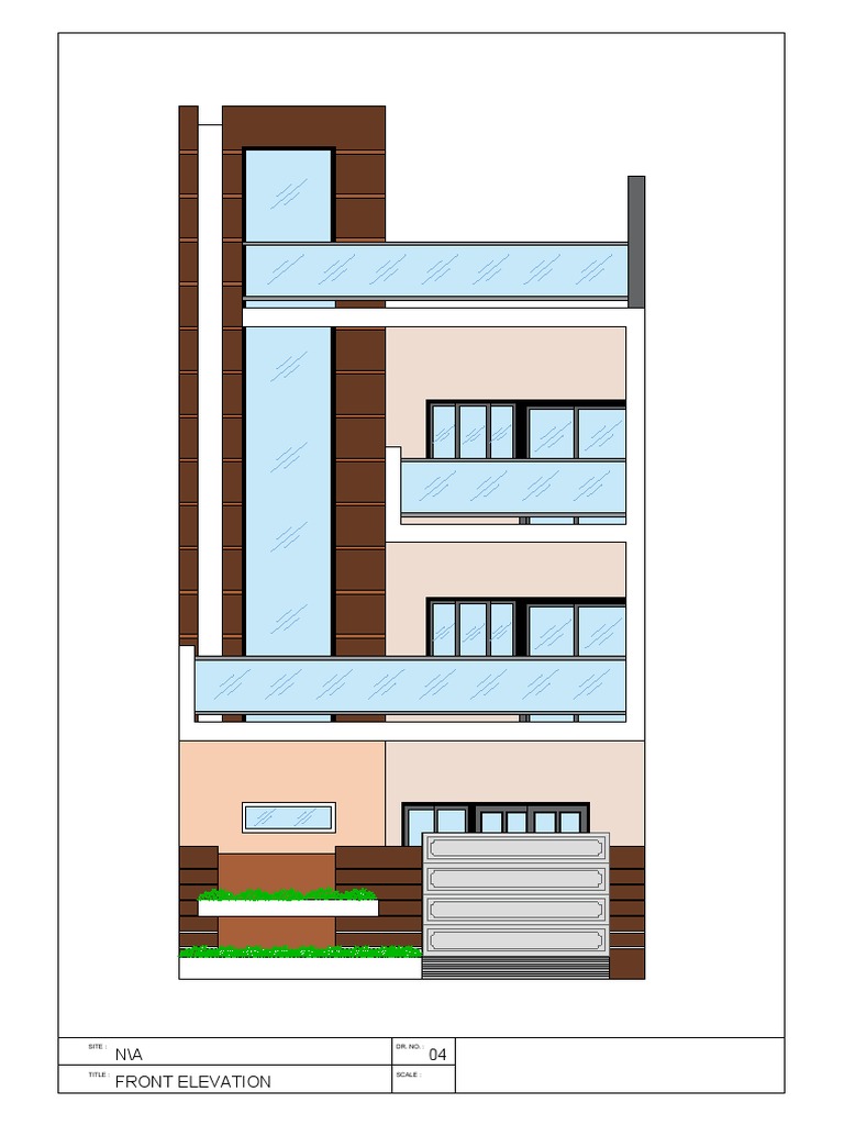 Abhishek Front Elev | PDF