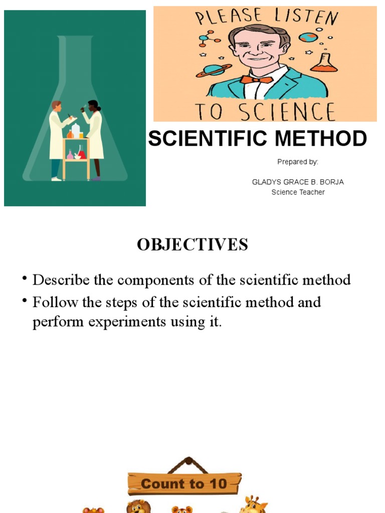 Components of the Scientific Method | PDF