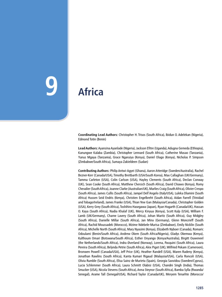 IPCC_AR6_WGII_Chapter09 | PDF | Climate Change | Agriculture