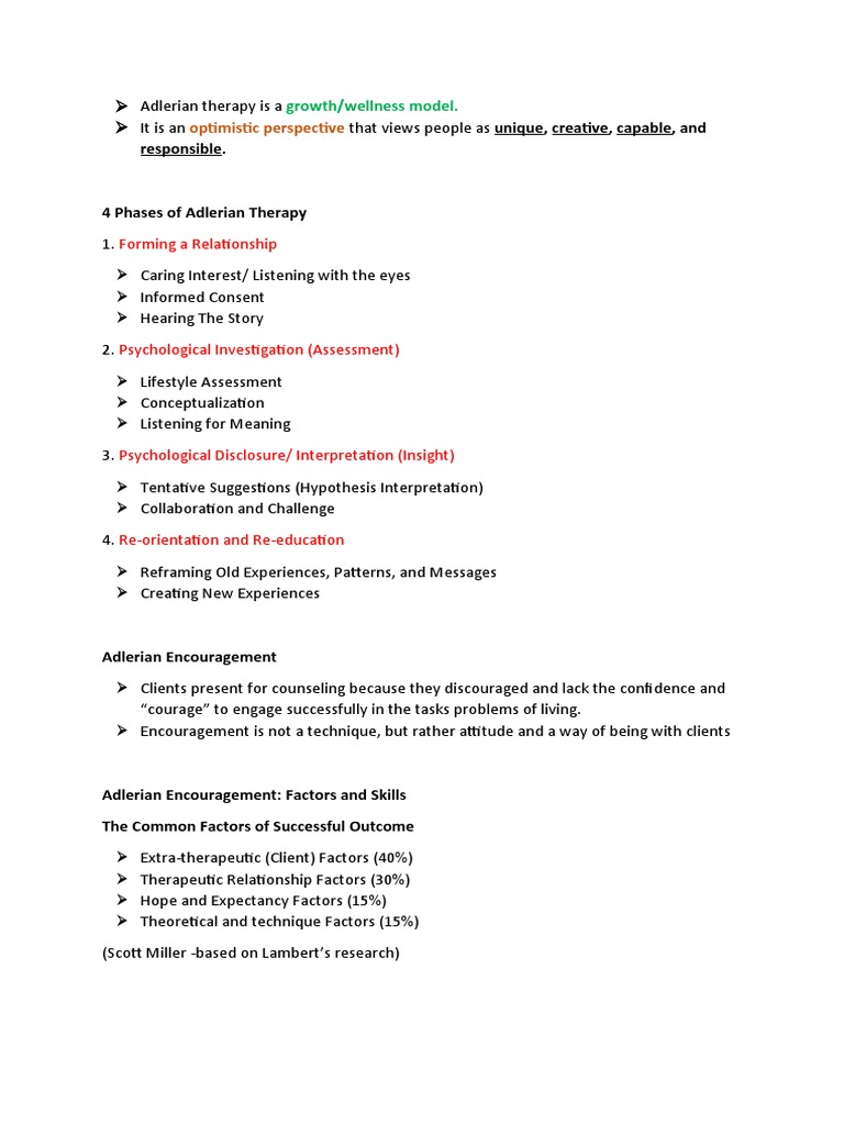 Psychotherapy Notes | PDF | Psychotherapy | Metaphysics Of Mind