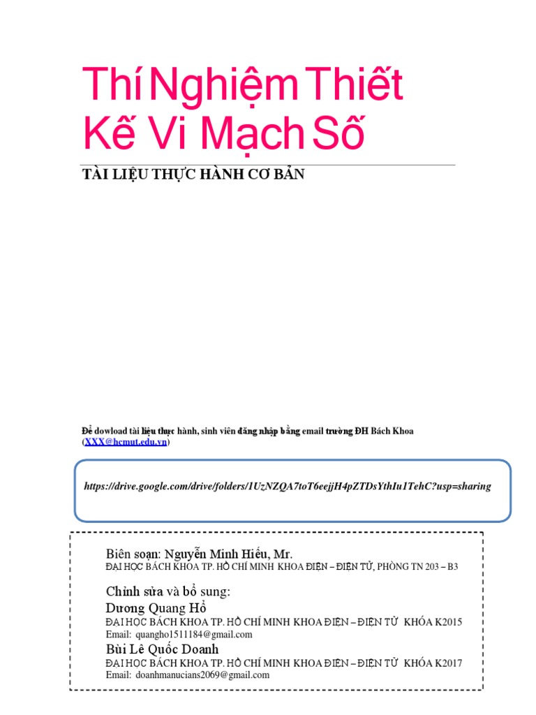 Digital Ic Design Lab Quocdoanhupdate Pdf