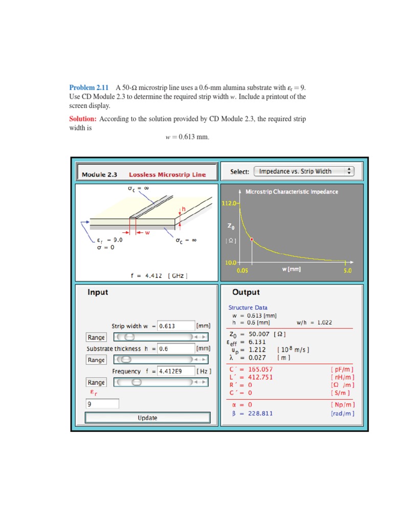 Matching transmission line to antenna impedance | PDF | Antenna (Radio) | Electrical Engineering
