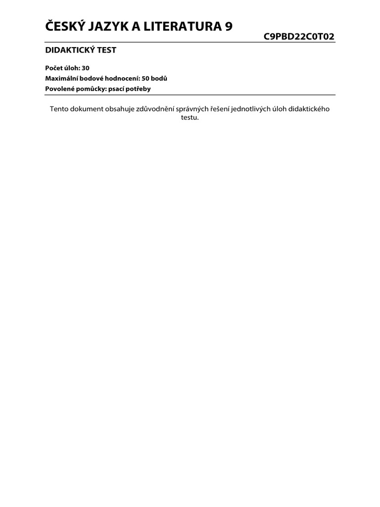 C9B 2022 Komentovana Verze | PDF