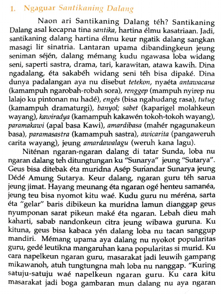 Xii-Materi Carita Wayang 2 | PDF