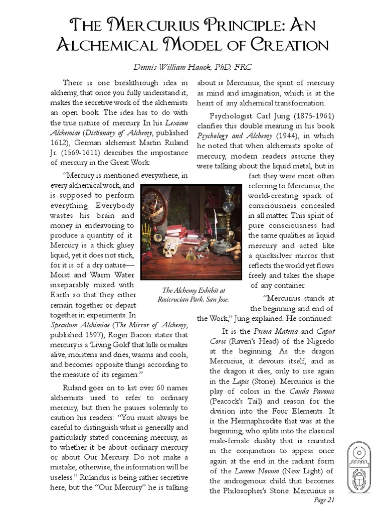 The Mercurius Principle-Hauck | PDF