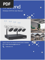 Wireless Security Camera System Manual Eseecloud | PDF