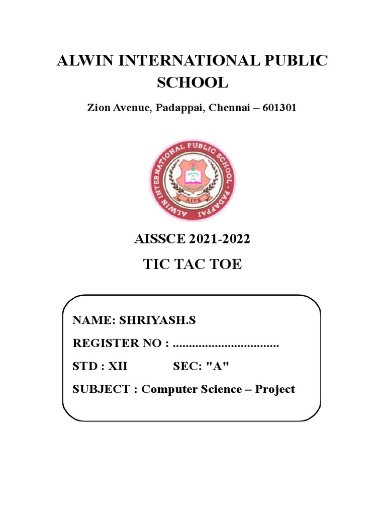 CS Project | PDF | Software | Computer Program