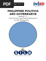Philippine Politics and Governance: Quarter 3 - Module 11: Civil ...
