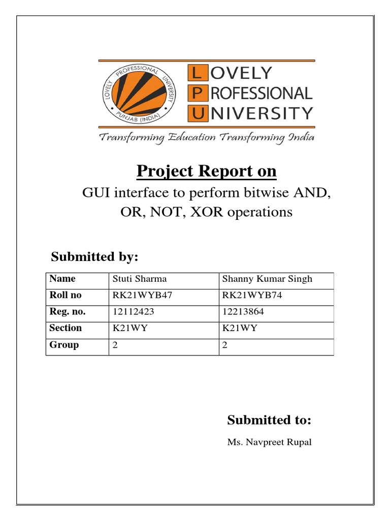 Python Project Final Report | PDF | Graphical User Interfaces | Software