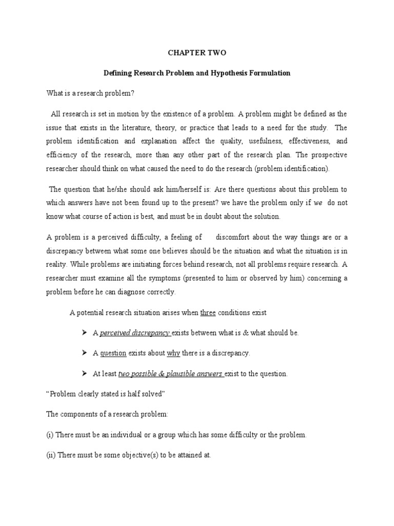 Chapter 2 | PDF | Hypothesis | Null Hypothesis
