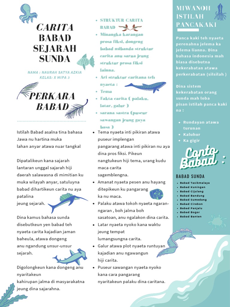 Carita Babad Sejarah Sunda | PDF