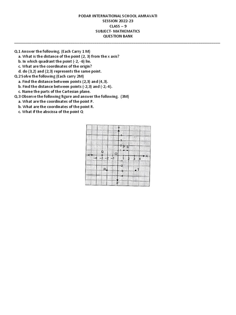 Coordinate Geometry | PDF | Teaching Methods & Materials