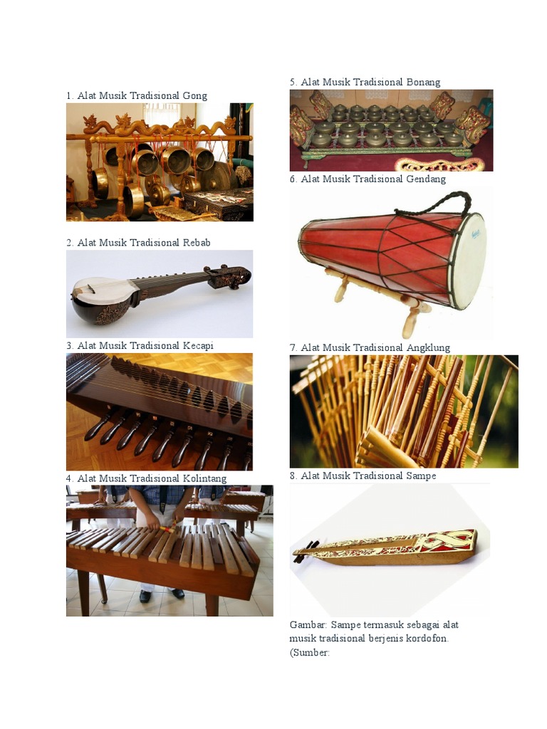Alat Musik | PDF | Seni & Disiplin Bahasa | Seni