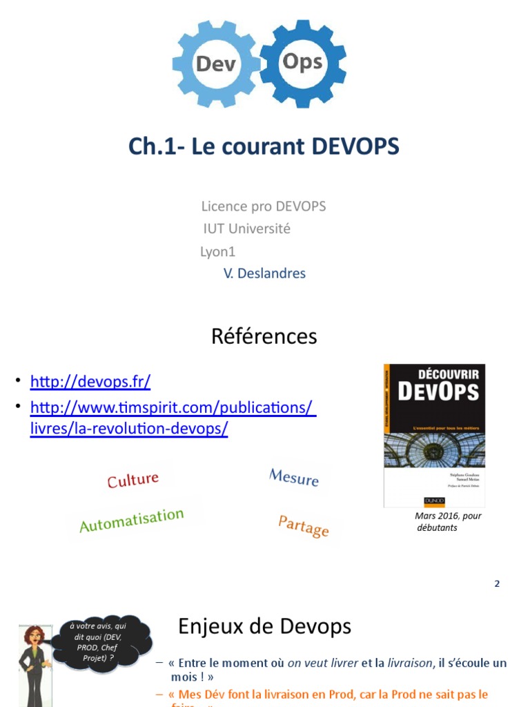 Introduction au DevOps et ses Enjeux | PDF | Logiciel | Informatique