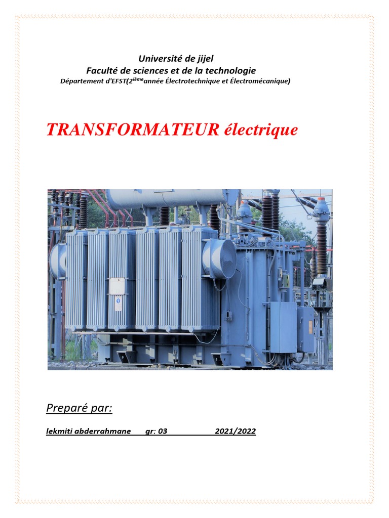 Transformateur | PDF