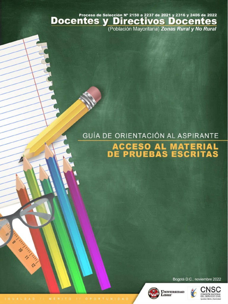 Guia de Orientacion Al Aspirante Acceso A Material de Pruebas1 | PDF Guia de Orientacion Al Aspirante Acceso A Material de Pruebas1 | PDF