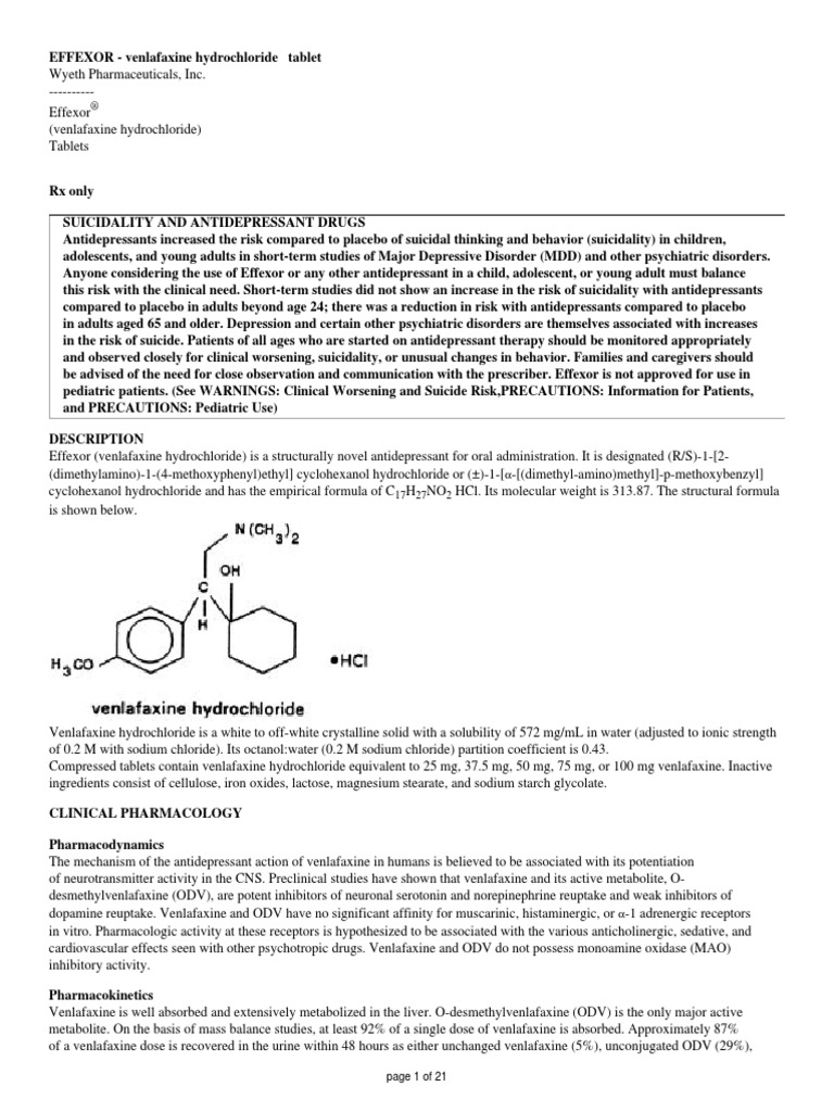 02 JJJKK 51 S 051 LBL | PDF | Antidepressant | Major Depressive Disorder