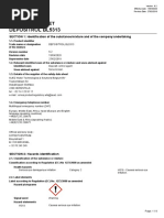 Acv31525 Laroflex MP 25 Msds en | PDF | Dangerous Goods | Toxicity