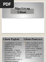 Mga Uri NG Liham | PDF