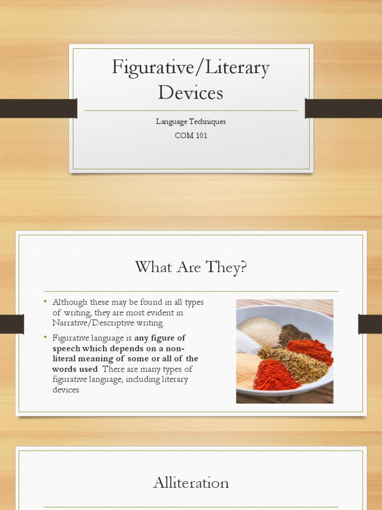 Language Techniques - Figurative Devices | PDF | Paradox | Anthropomorphism