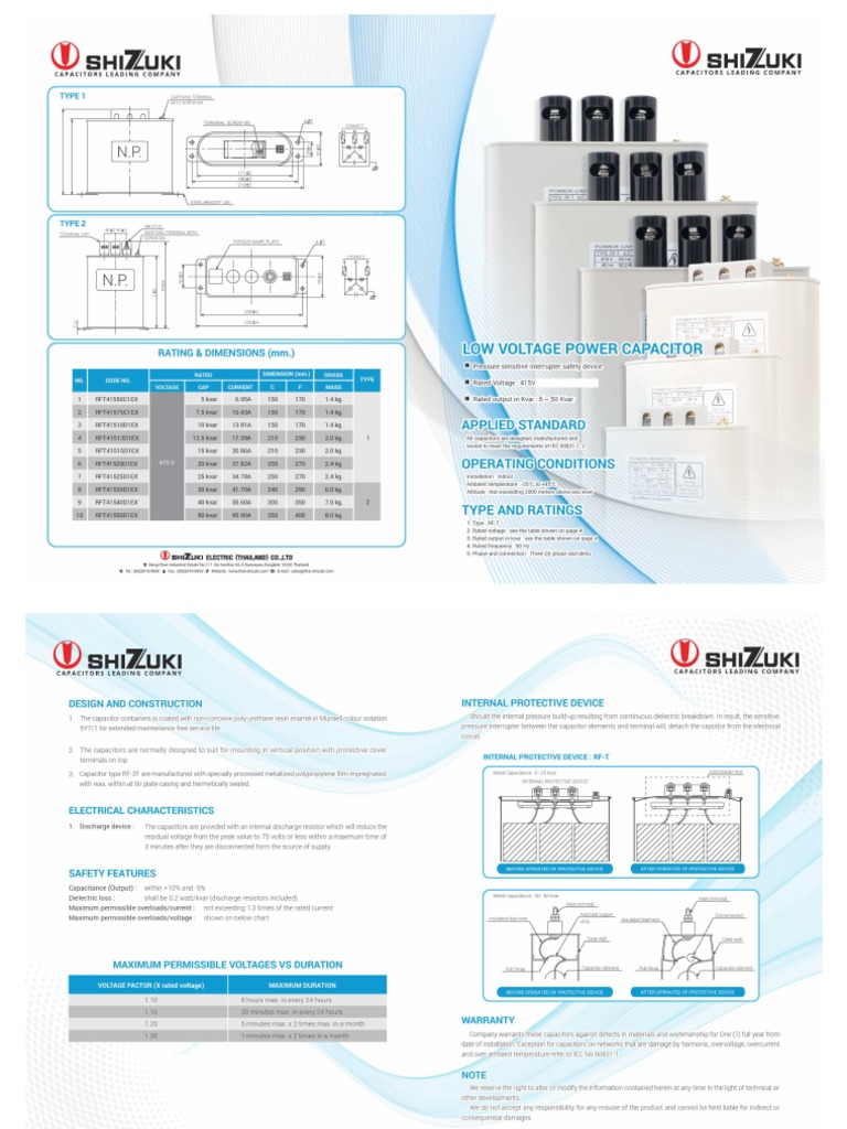 Catalogue-Shizuki-T RFT 415V | PDF