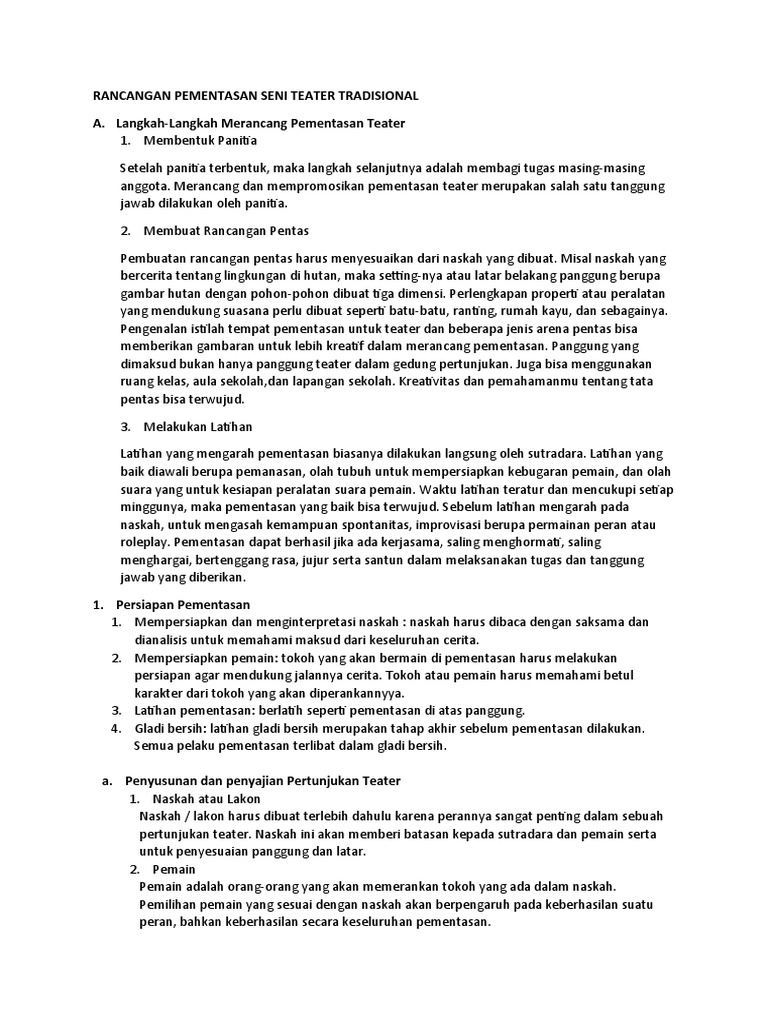 Materi PPT Senbud | PDF