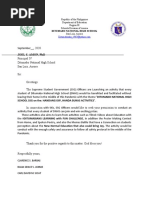 Invitation Letter To Judges | PDF