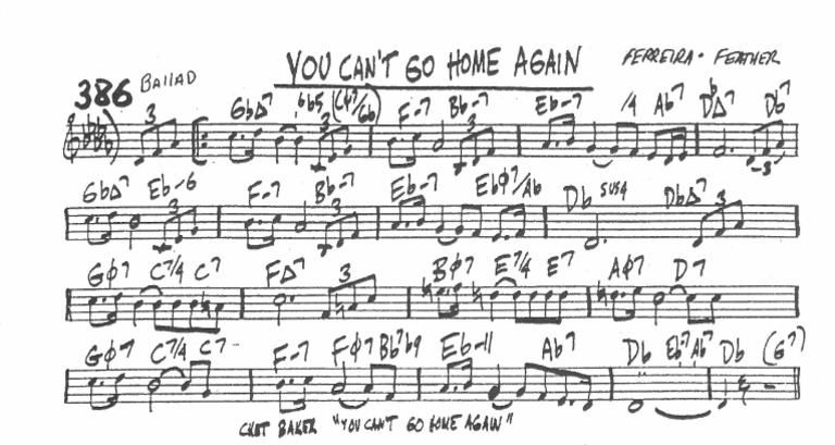 You Cant Go Home Again | PDF