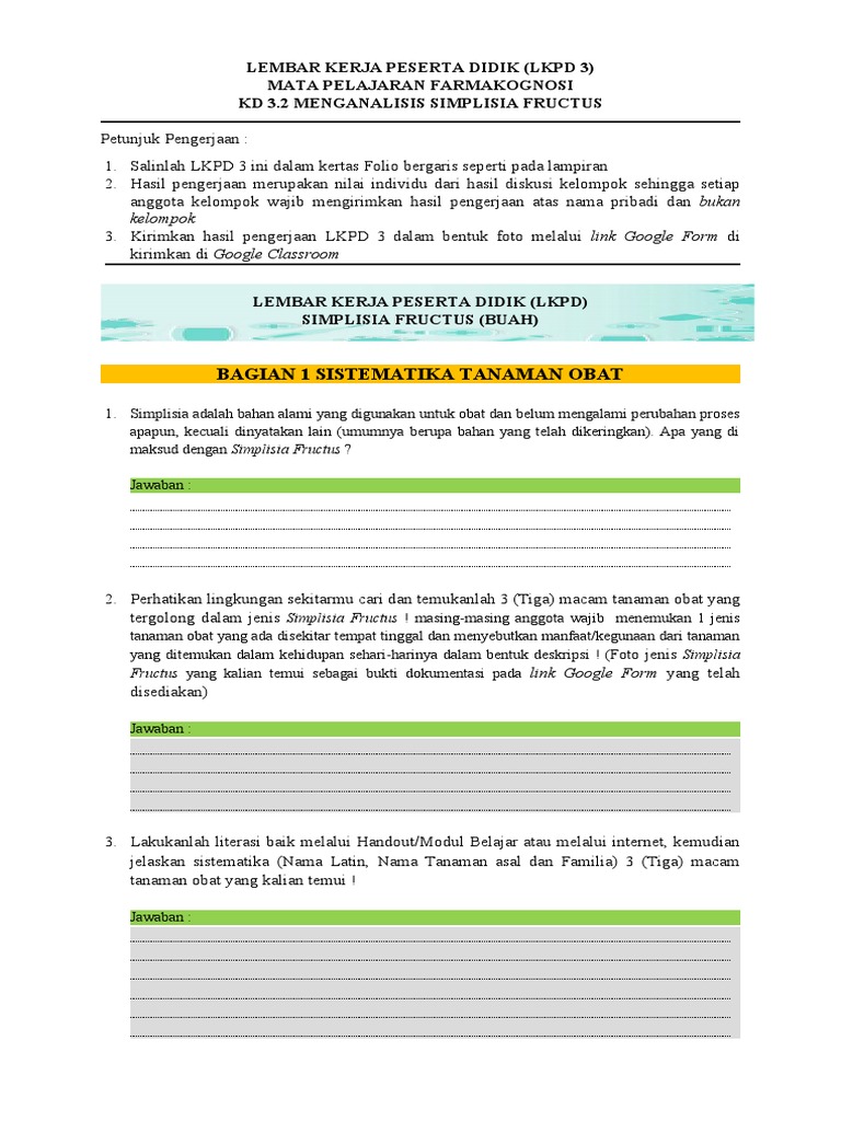 LKPD 3.2 PPG 97 Fix | PDF